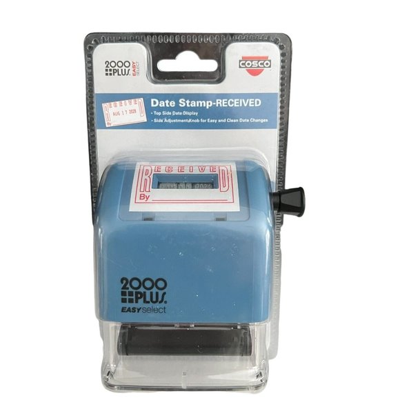 Cosco | Office | New Cosco 200 Plus Date Stamp Received Selfinking Use ...